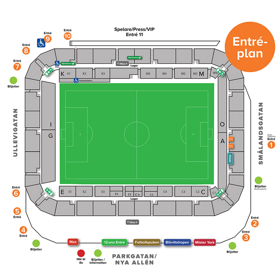 Supporterinformation: Örgryte borta - Degerfors IF